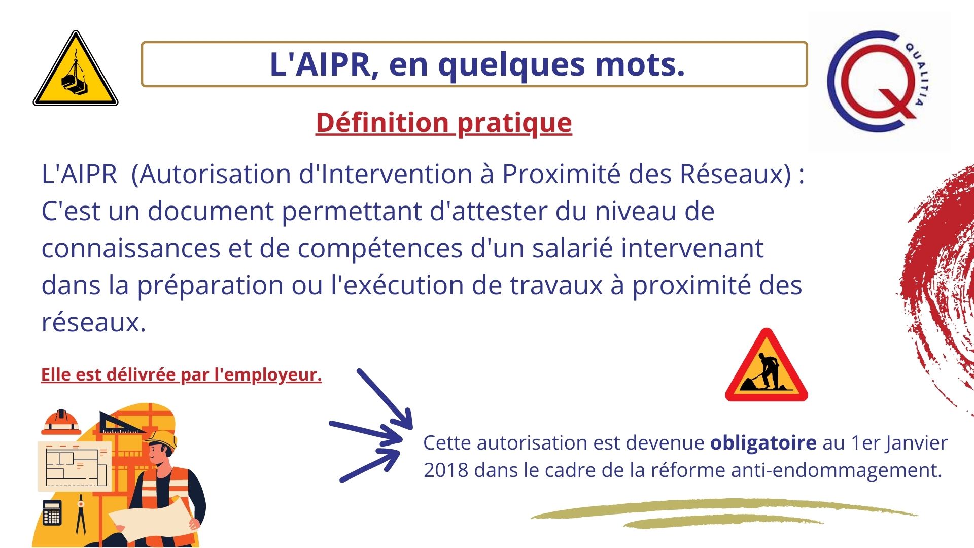 DEG - L'AIPR, qu'est-ce que c'est ? - Qualitia Certification