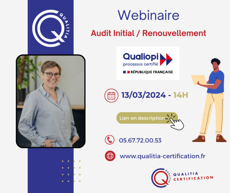 QUALITIA Certification vous invite à un Webinaire exclusif