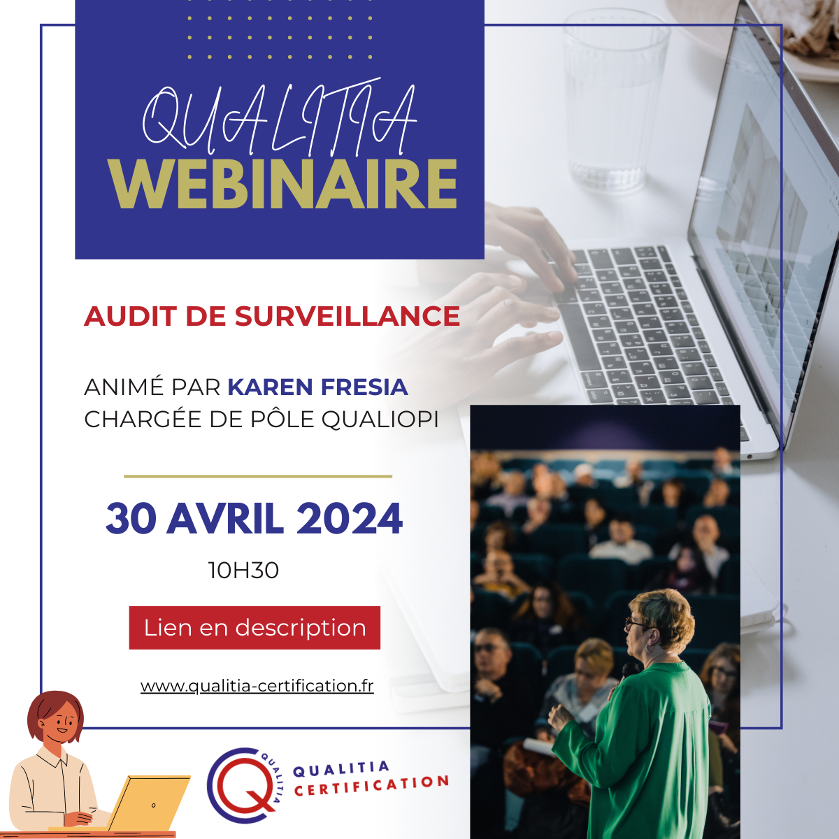 QUALIOPI - Webinaire Audit de Surveillance QUALIOPI - Webinaire Audit de Surveillance
